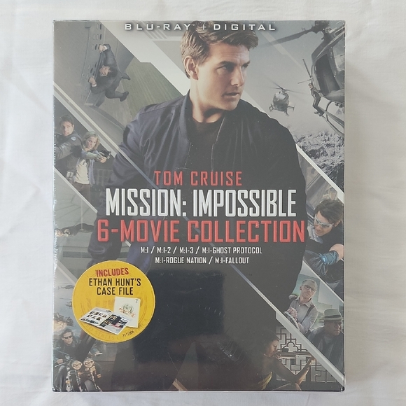 Media | Mission Impossible 6movie Collection Bluray New Sealed | Poshmark